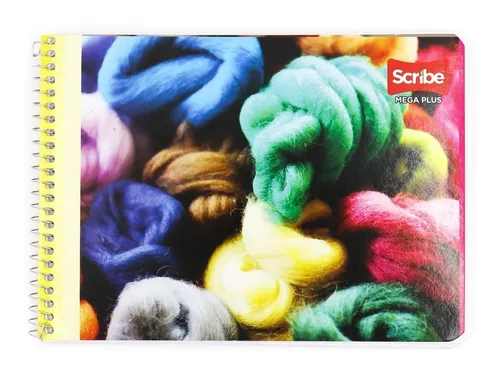 Cuaderno libreta forma italiana con espiral de metal, blanco 100 hojas ...